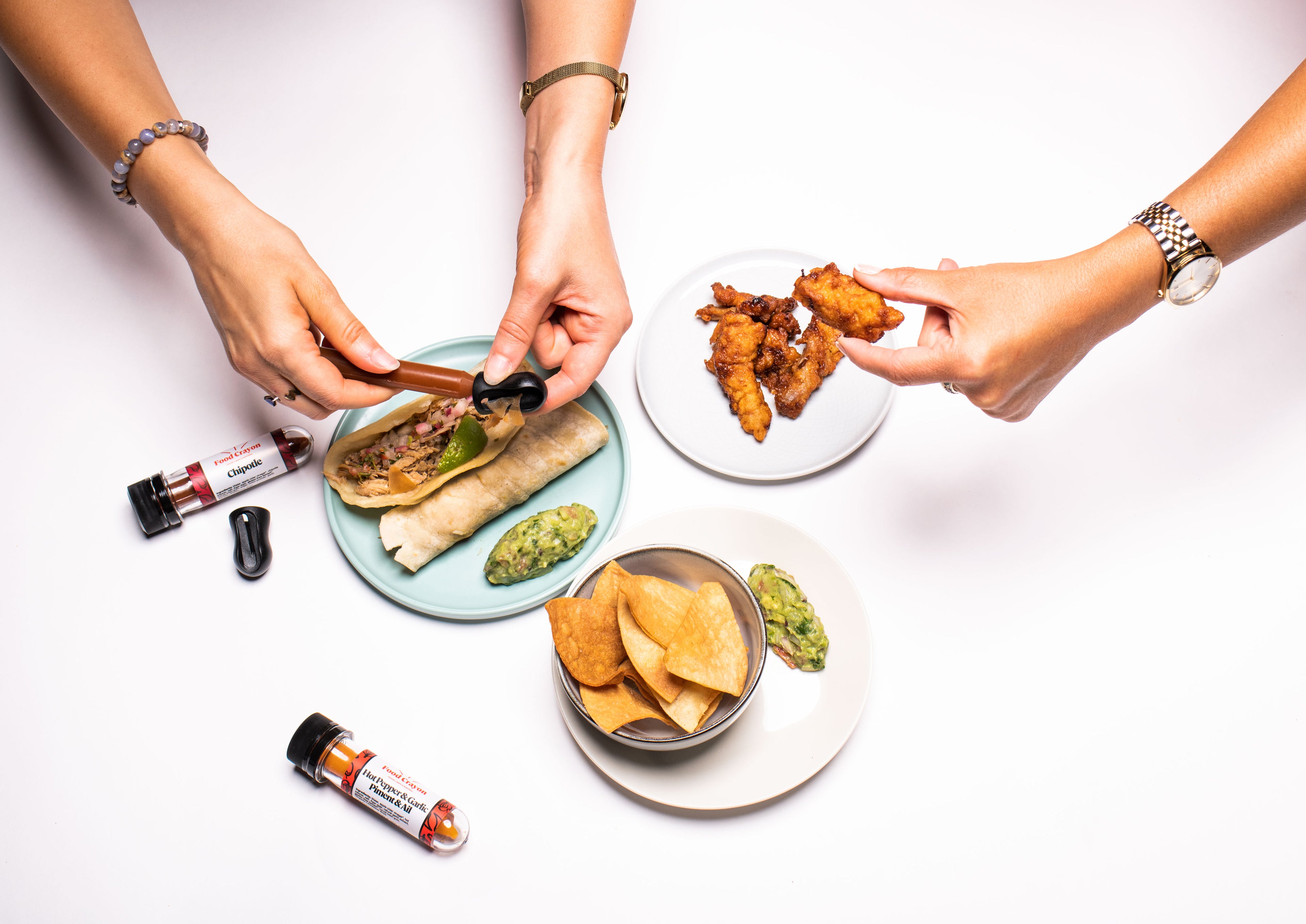 Les Unos – Food Crayon